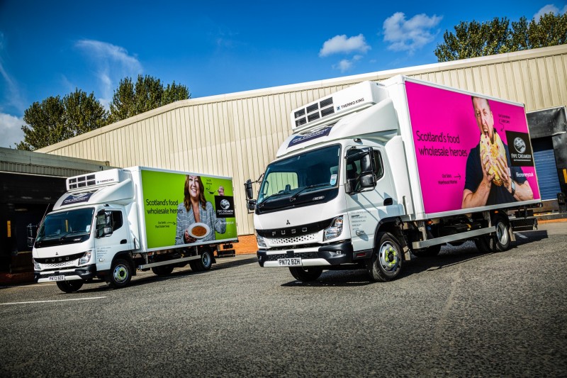Fife Creamery presents a strikingly fresh face with 30 all-new FUSO ...