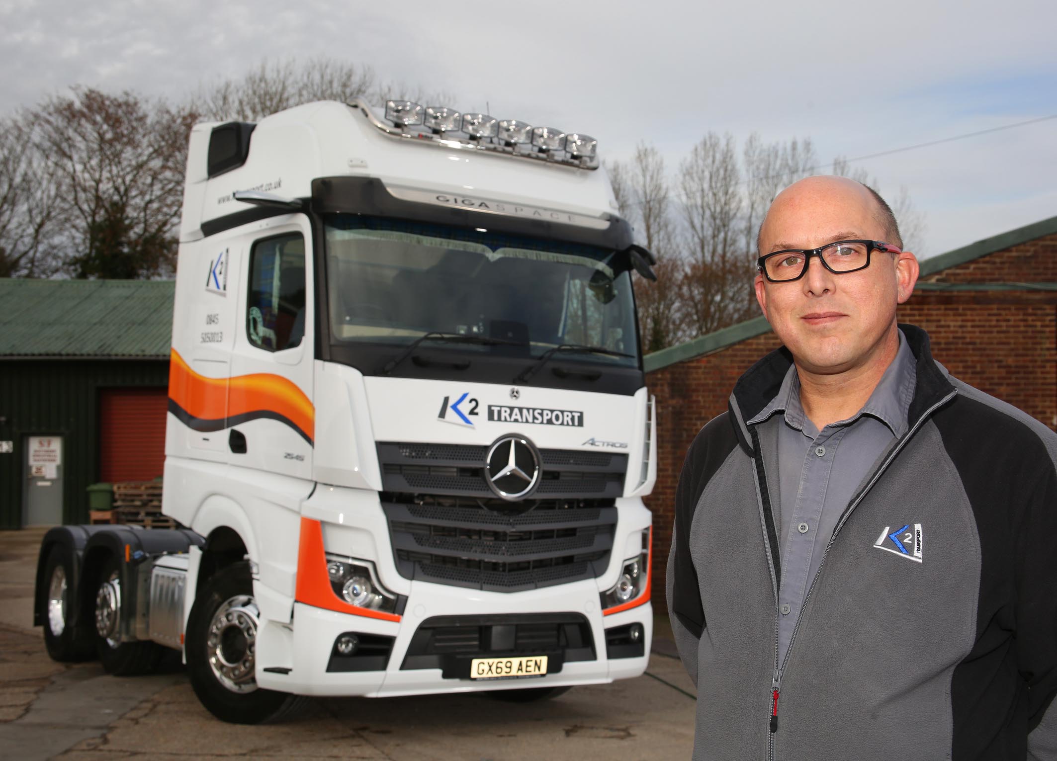 Mercedes-Benz trucks are peak performers for K2 Transport
