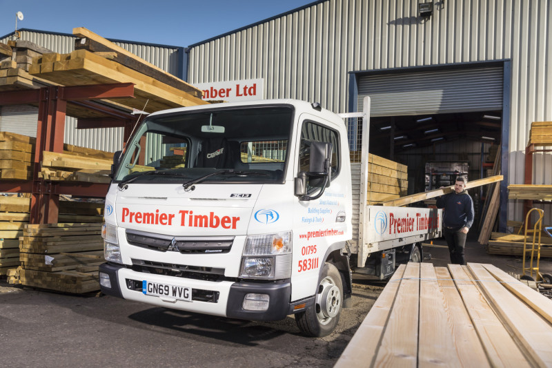 Rugged, reliable FUSO Canters are ‘a cut above’ for Premier Timber