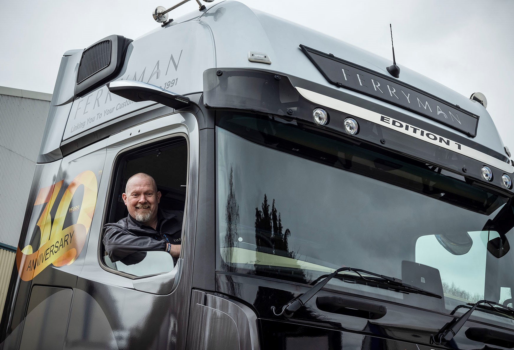‘Trucker Jenko’ leads the Mercedes-Benz line for Ferryman with stunning ...