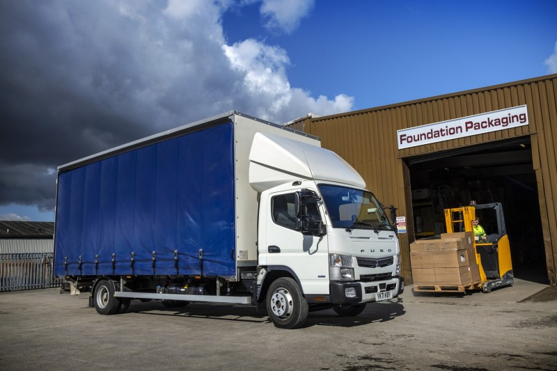 Packaging firm lays foundations for future success with FUSO Canter ...