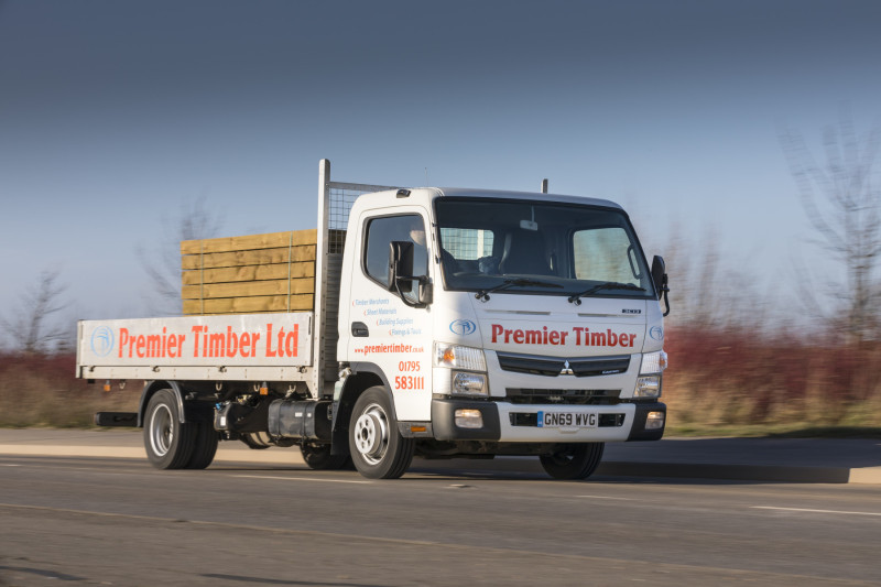 Rugged, reliable FUSO Canters are ‘a cut above’ for Premier Timber
