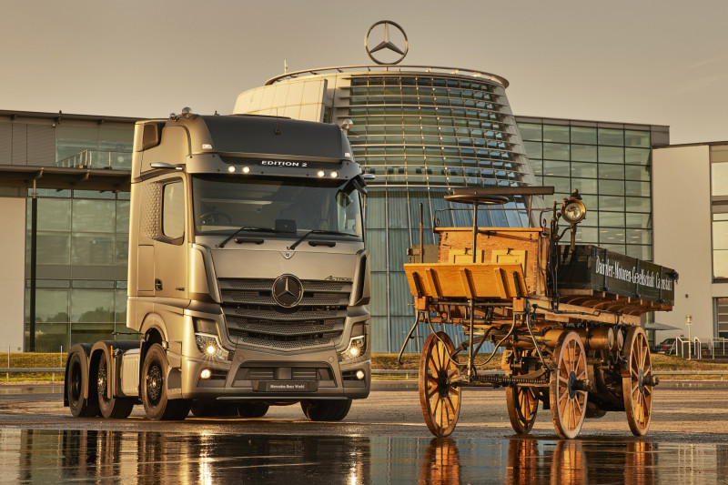 It’s come home: Mercedes-Benz celebrates 125 years of trucking innovation