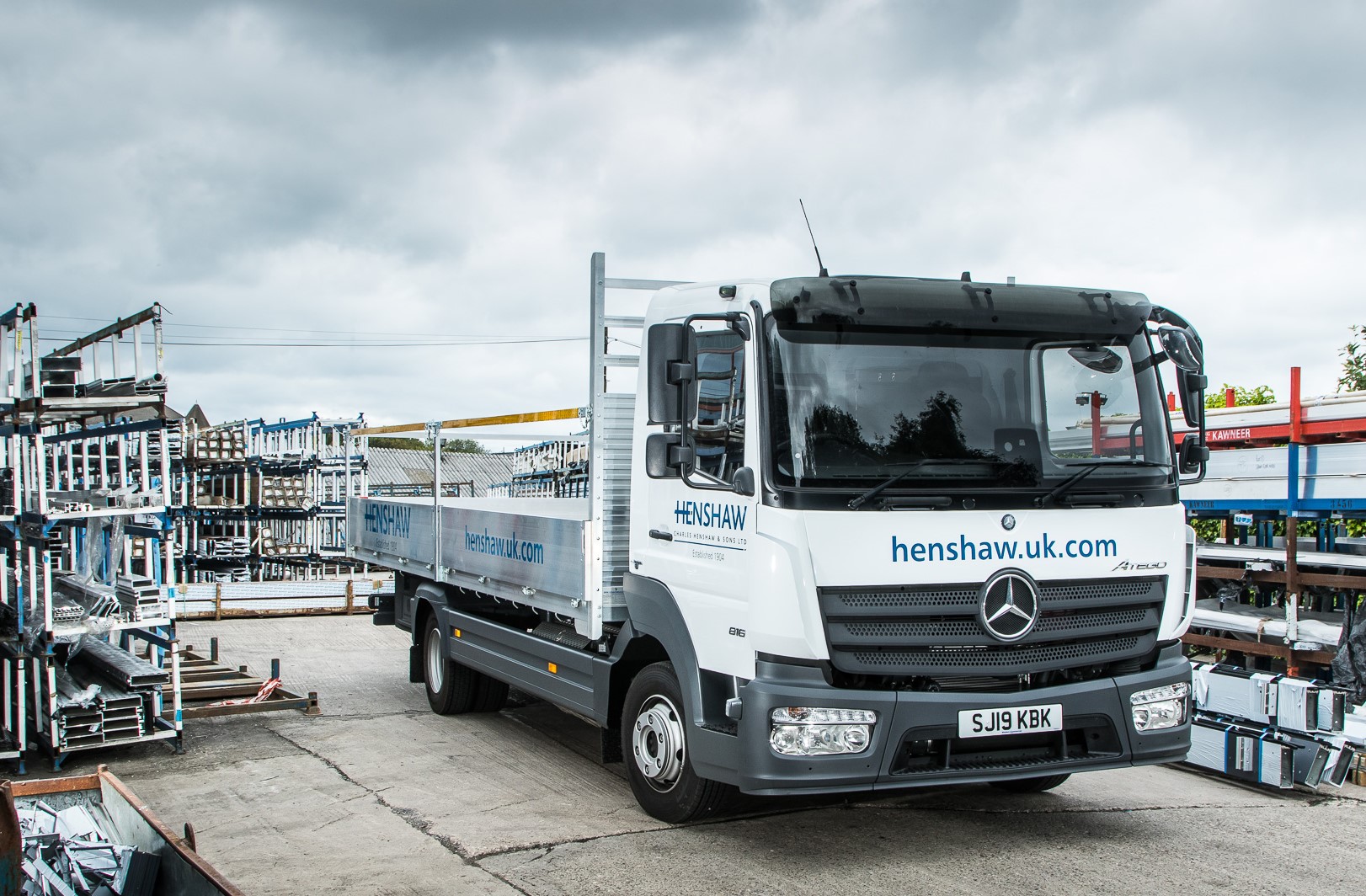Façades specialist puts on a smart new front with Mercedes-Benz Atego ...