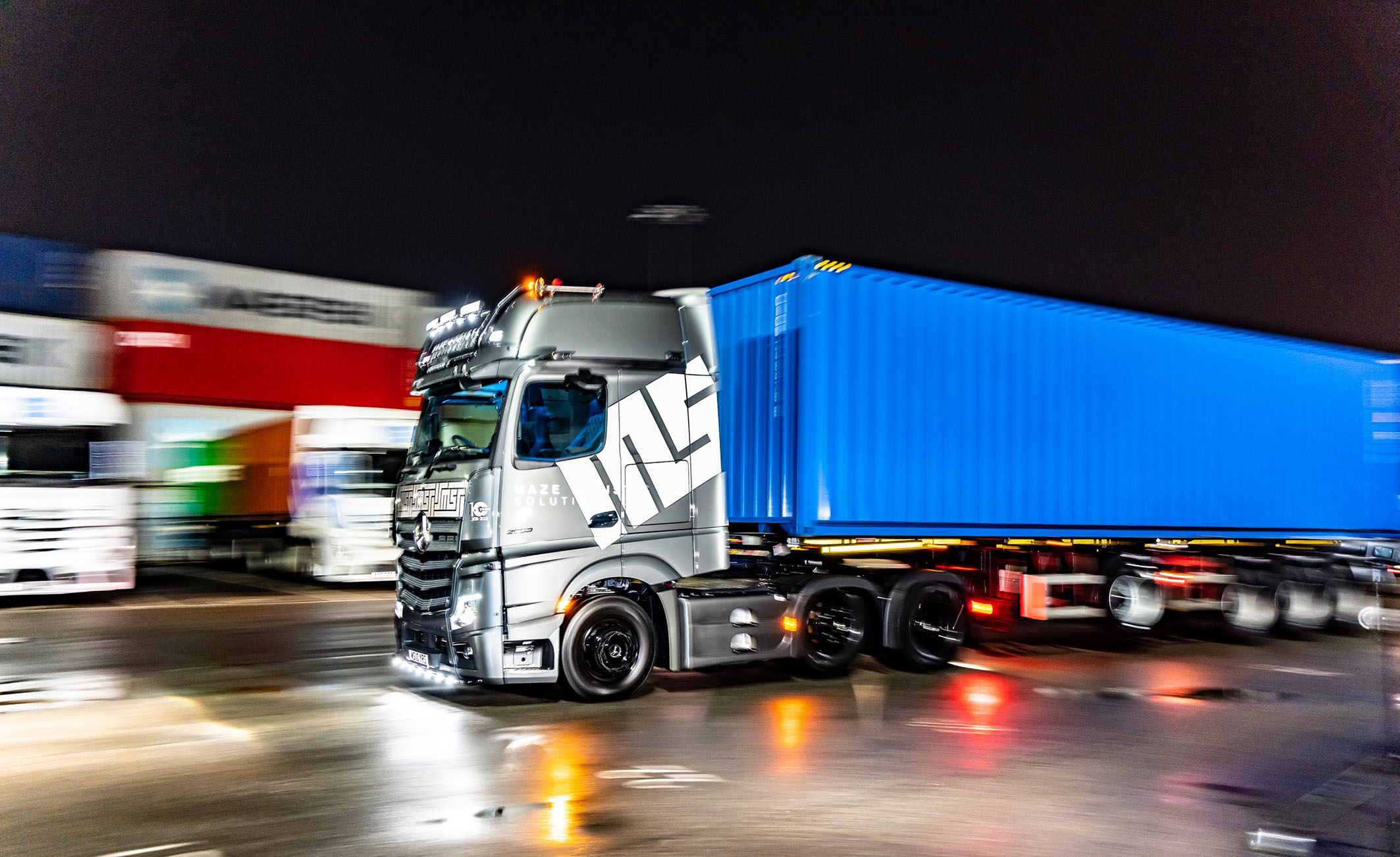 Mercedes-Benz operator Maze Logistic Solutions solves an anniversary ...