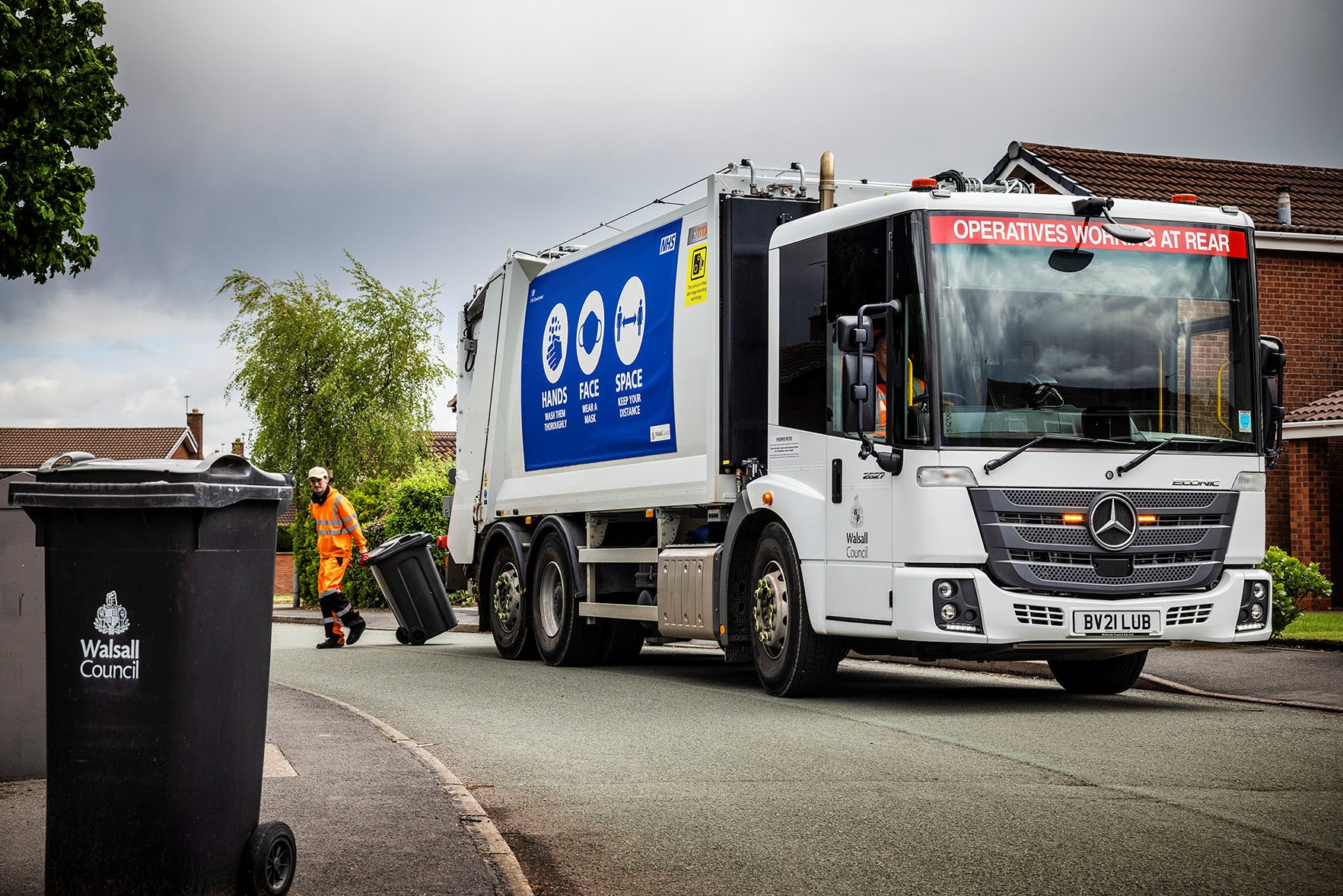 Competitive costs and crew feedback prompt Walsall Council’s return for eight more Mercedes-Benz ...