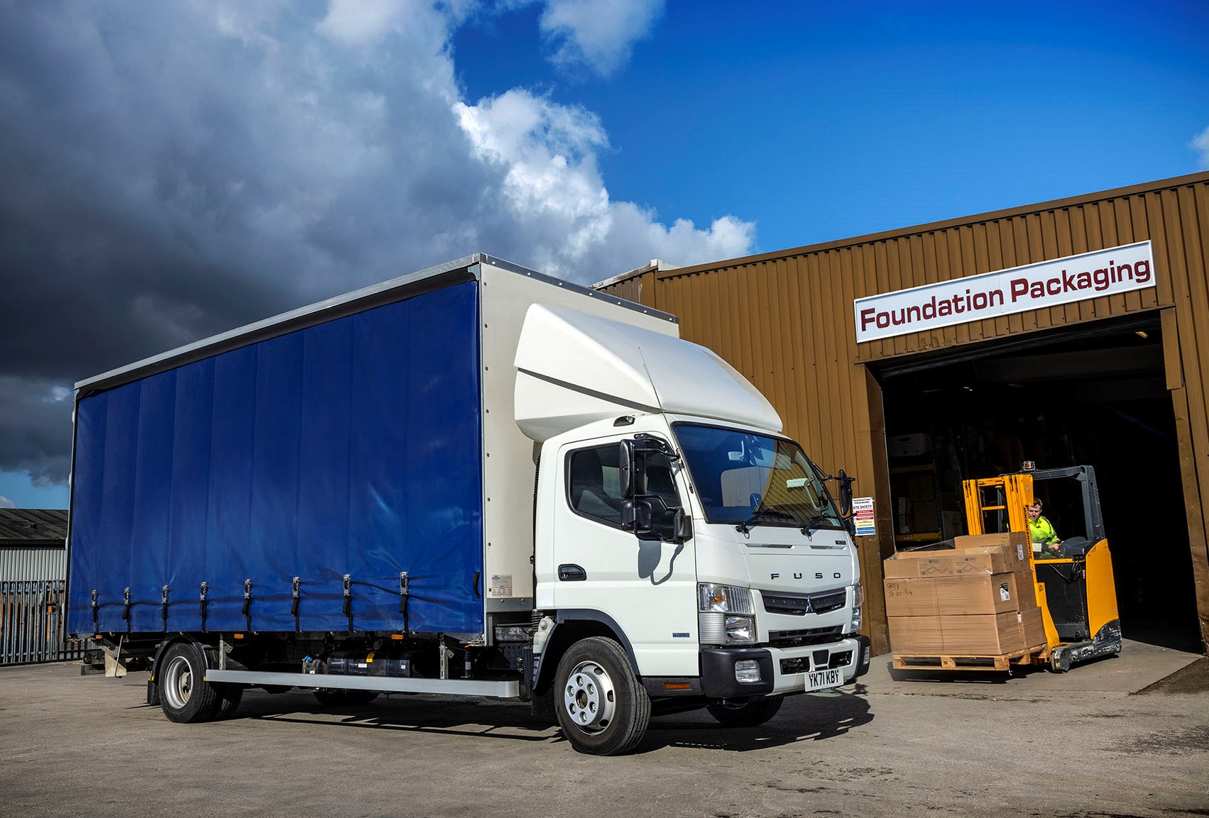 Packaging firm lays foundations for future success with FUSO Canter ...