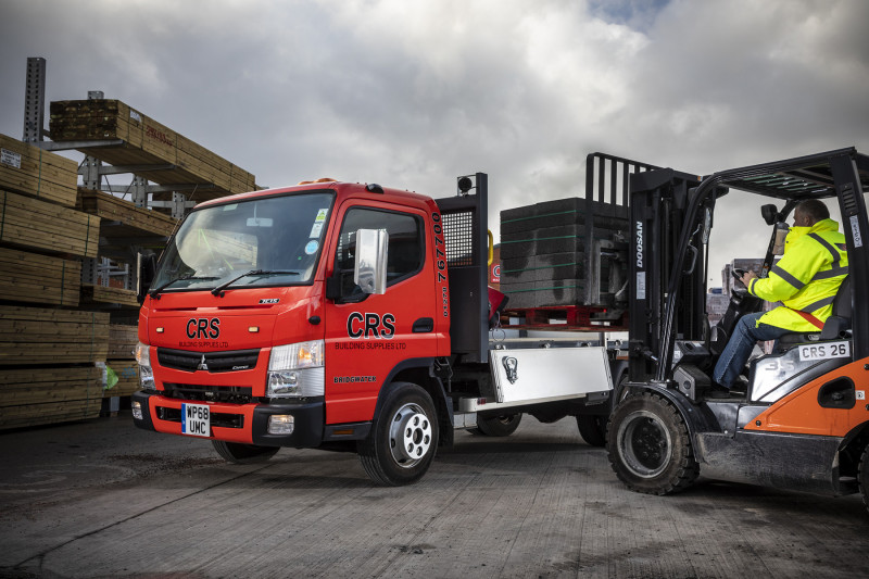 FUSO Canter is loads better for CRS Building Supplies