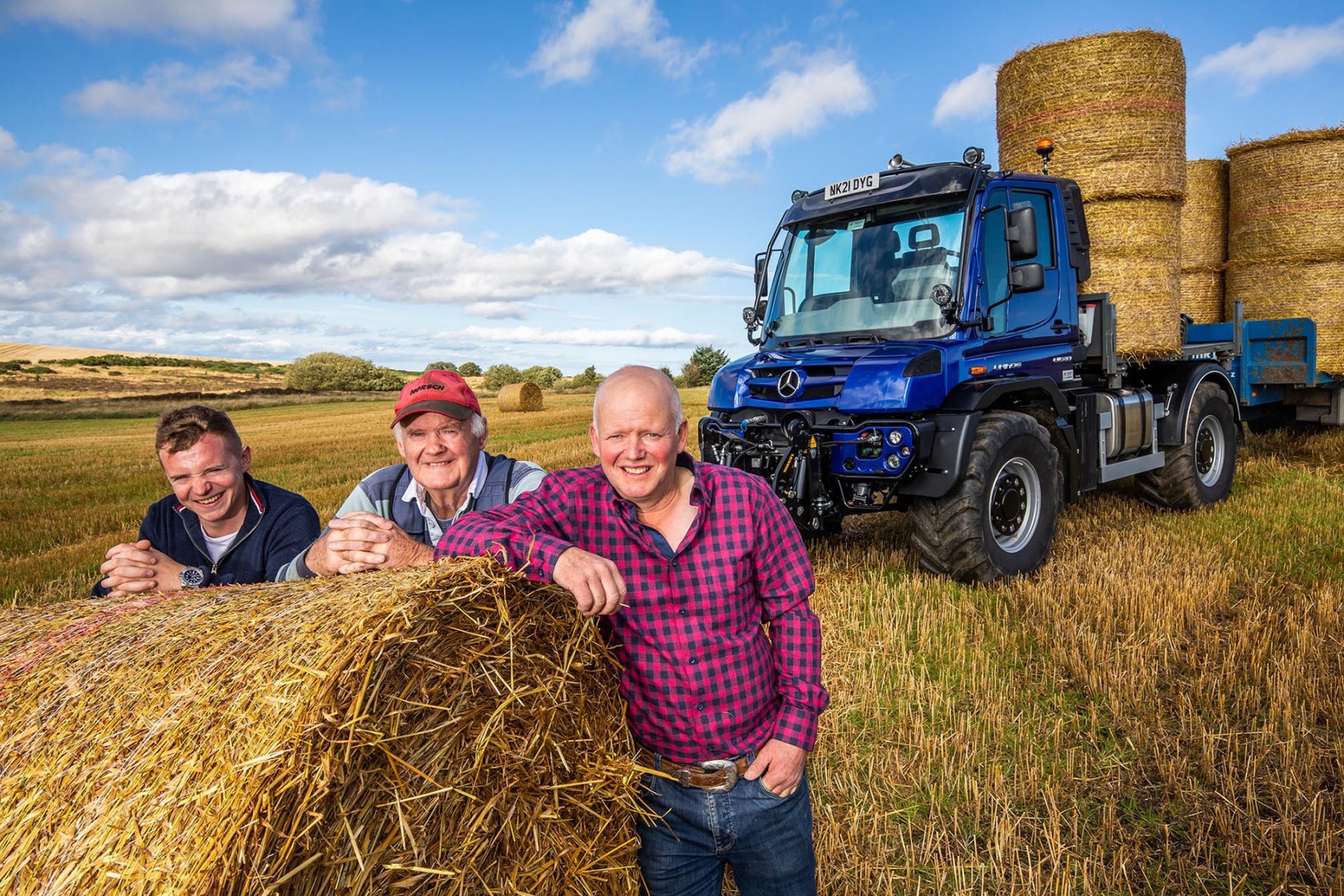 Whatever the task, Brian’s multi-role Mercedes-Benz Unimog from Lloyd ...