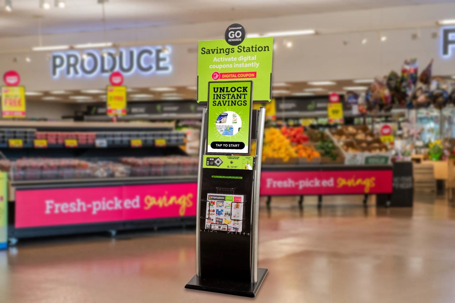 Stop & Shop rolls out Savings Station kiosks
