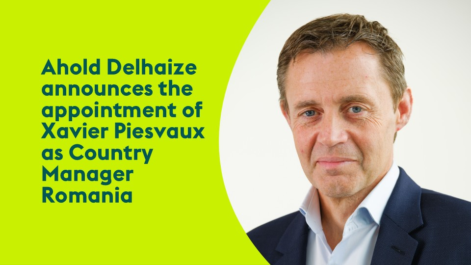 Ahold Delhaize announces the appointment of Xavier Piesvaux as Country ...