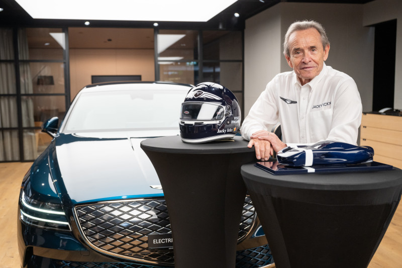 GENESIS PARTNERS WITH 'GENTLEMAN DISRUPTOR' RACING LEGEND JACKY ICKX