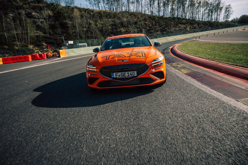 GENESIS TRACK TAXI HEADS TO SPA-FRANCORCHAMPS WITH JACKY ICKX