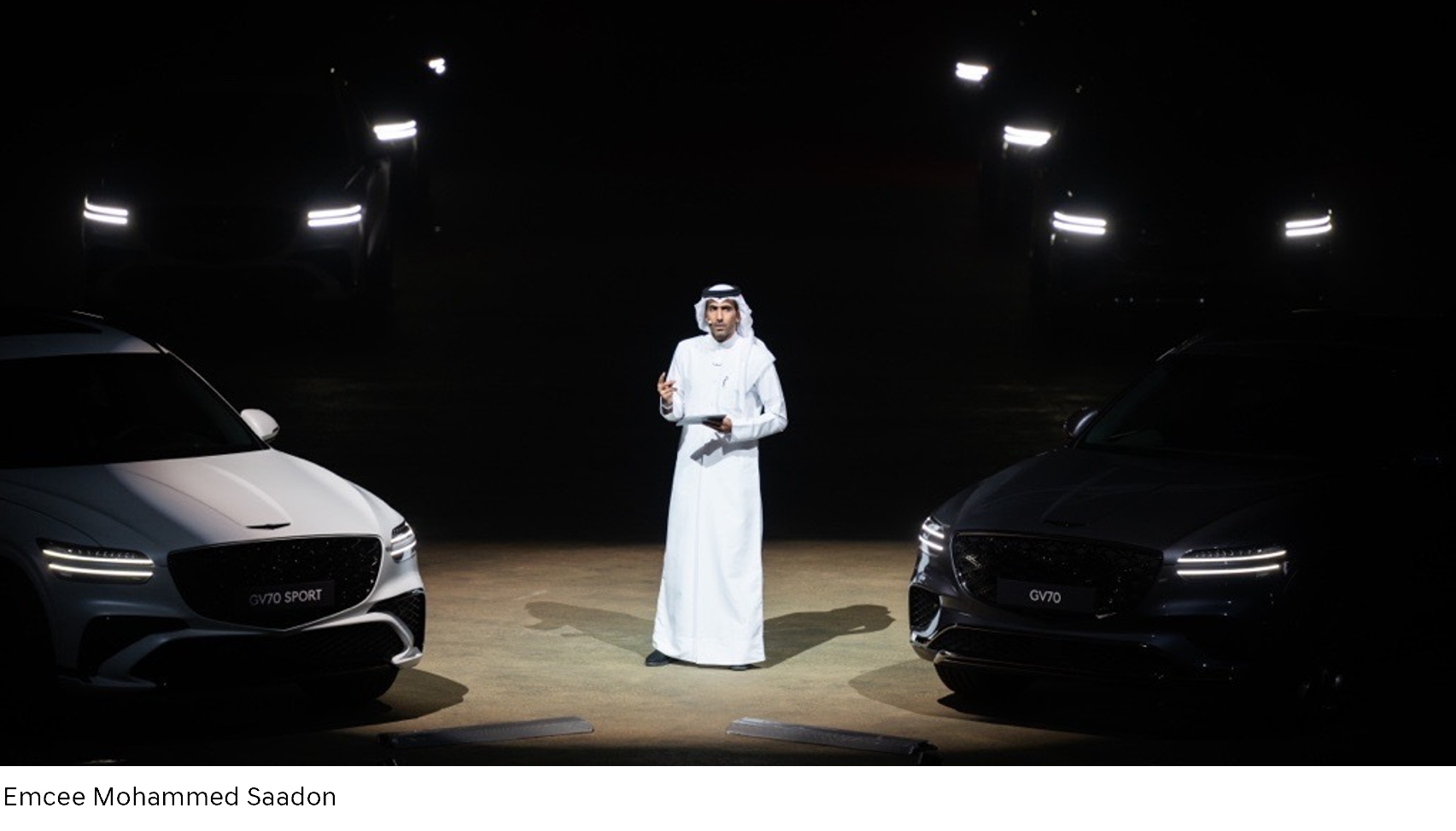REDESIGNED GENESIS GV70 CAPTIVATES THE MIDDLE EAST WITH DEBUT AT AL SHAQAB