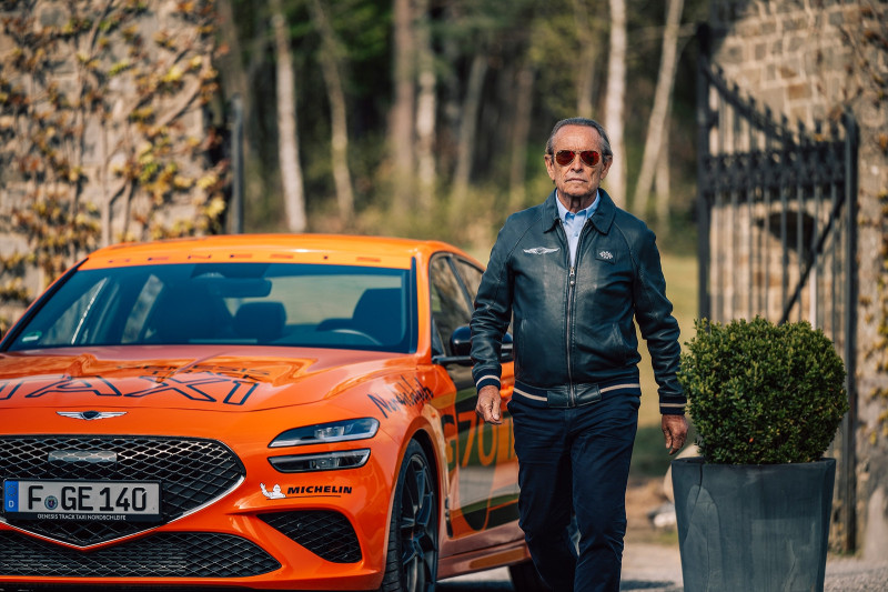 GENESIS TRACK TAXI HEADS TO SPA-FRANCORCHAMPS WITH JACKY ICKX