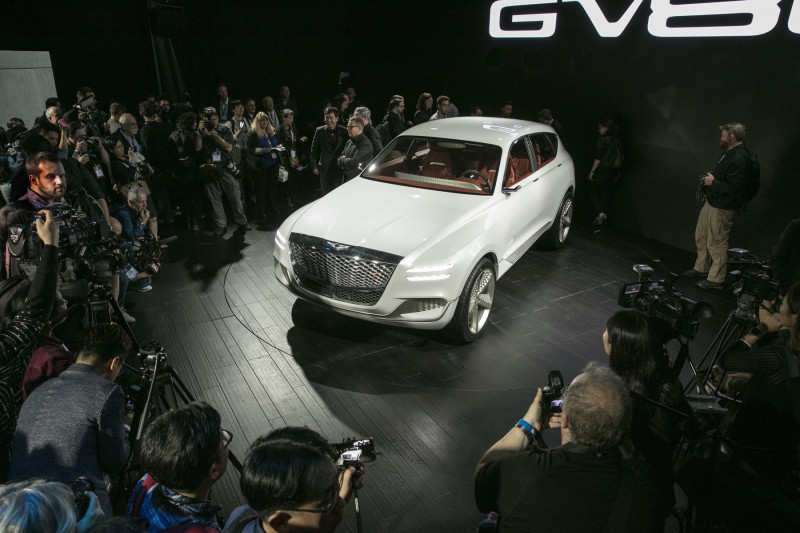 GENESIS REVEALS GV80 FUEL CELL CONCEPT SUV AT NEW YORK INTERNATIONAL ...