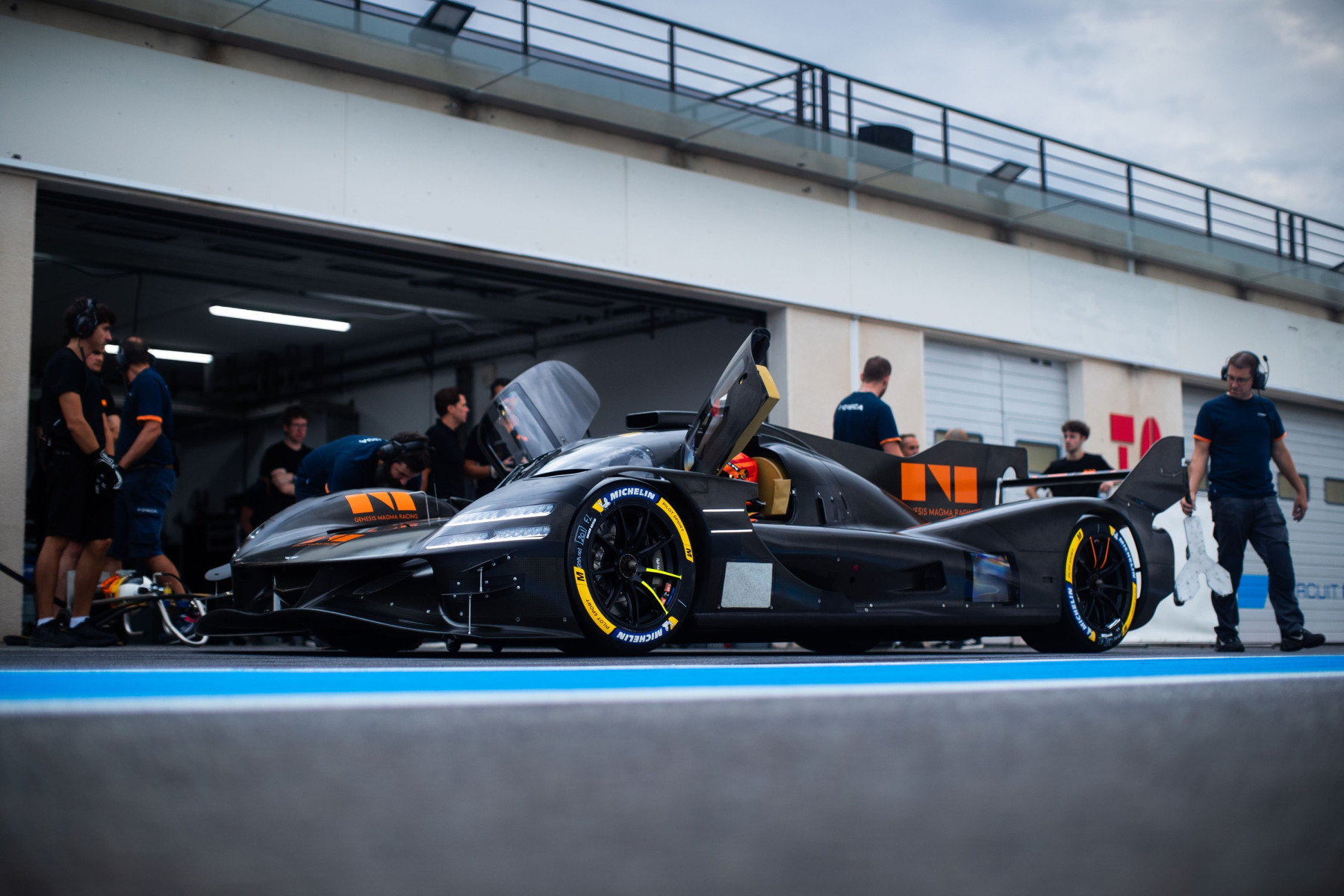 GENESIS MAGMA RACING COMPLETES FIRST FULL TEST FOR THE GMR-001 HYPERCAR