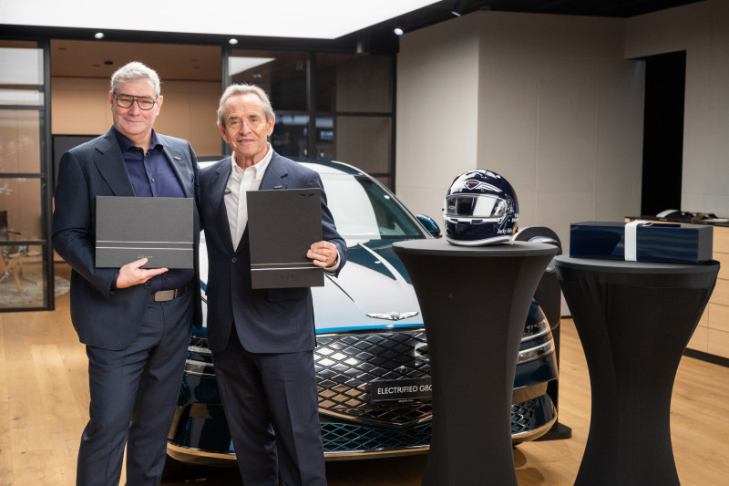GENESIS PARTNERS WITH 'GENTLEMAN DISRUPTOR' RACING LEGEND JACKY ICKX