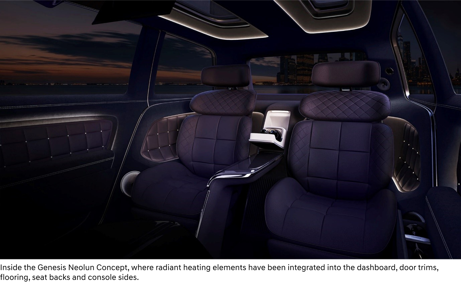 NEW GENESIS-TESTED RADIANT HEATING SYSTEM TO EASE EV RANGE ANXIETY