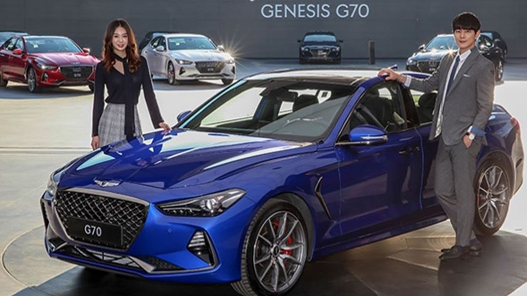 제네시스 G70 출시
