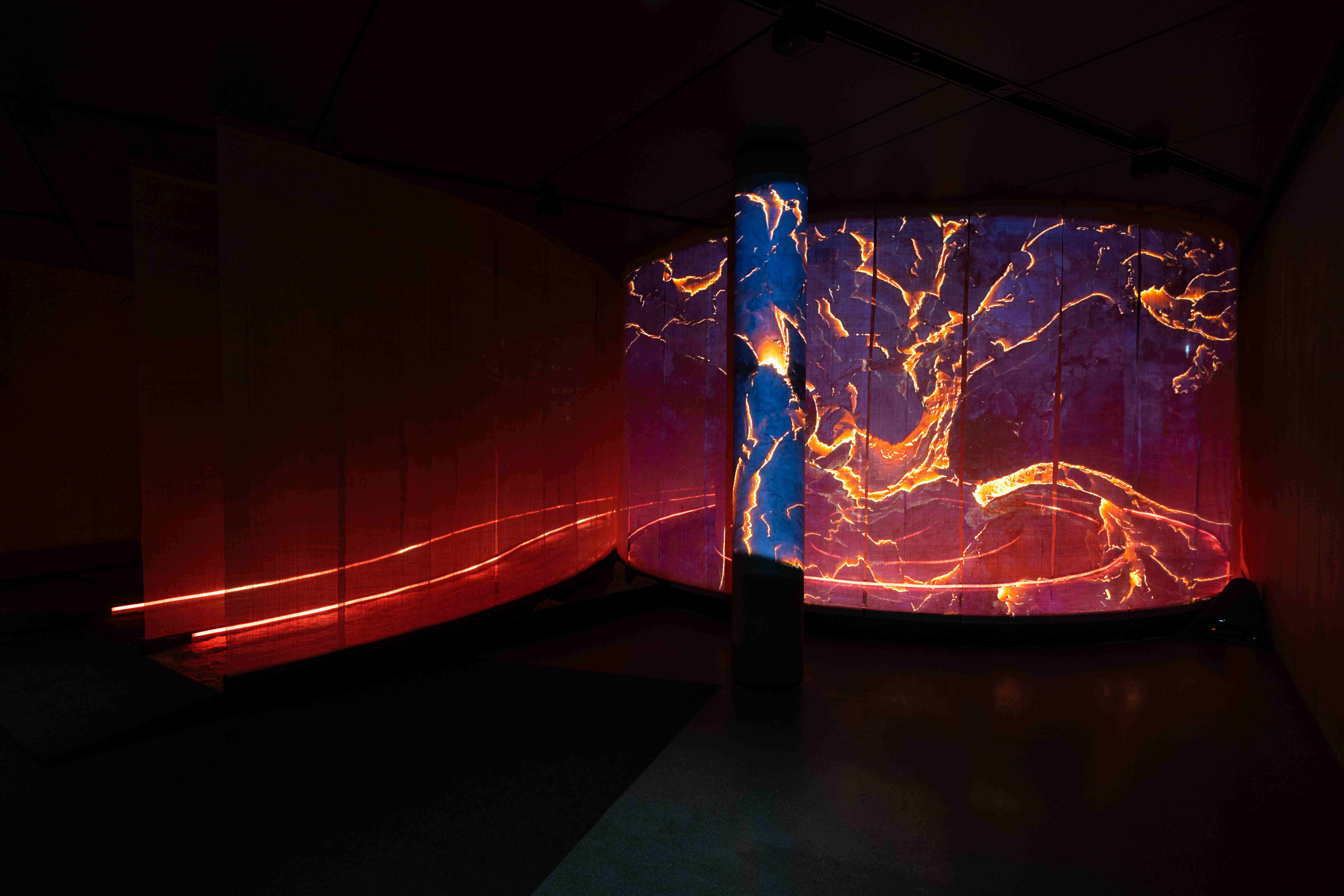 GENESIS STUDIO ZURICH HOSTS IMMERSIVE MAGMA INSTALLATION