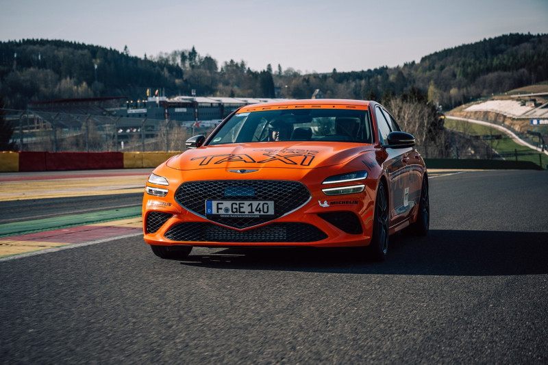 GENESIS TRACK TAXI HEADS TO SPA-FRANCORCHAMPS WITH JACKY ICKX