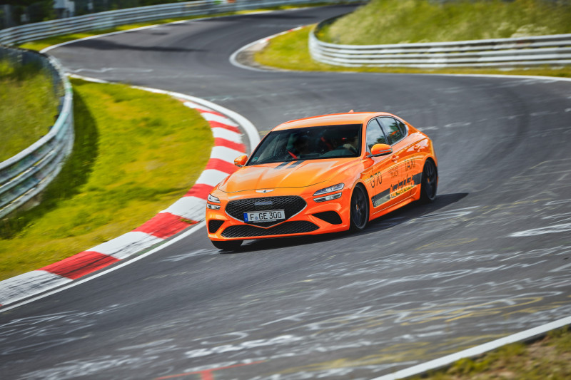 GENESIS LAUNCHES TRACK TAXI NORDSCHLEIFE PROGRAM AT NÜRBURGRING