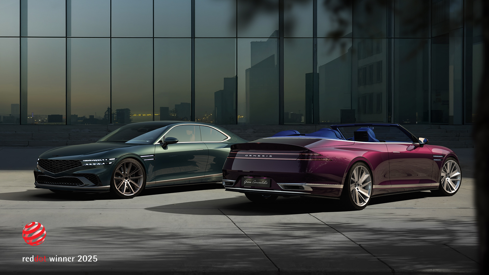 GENESIS CELEBRATES THREE WINS AT 2025 RED DOT AWARD FOR DESIGN CONCEPT