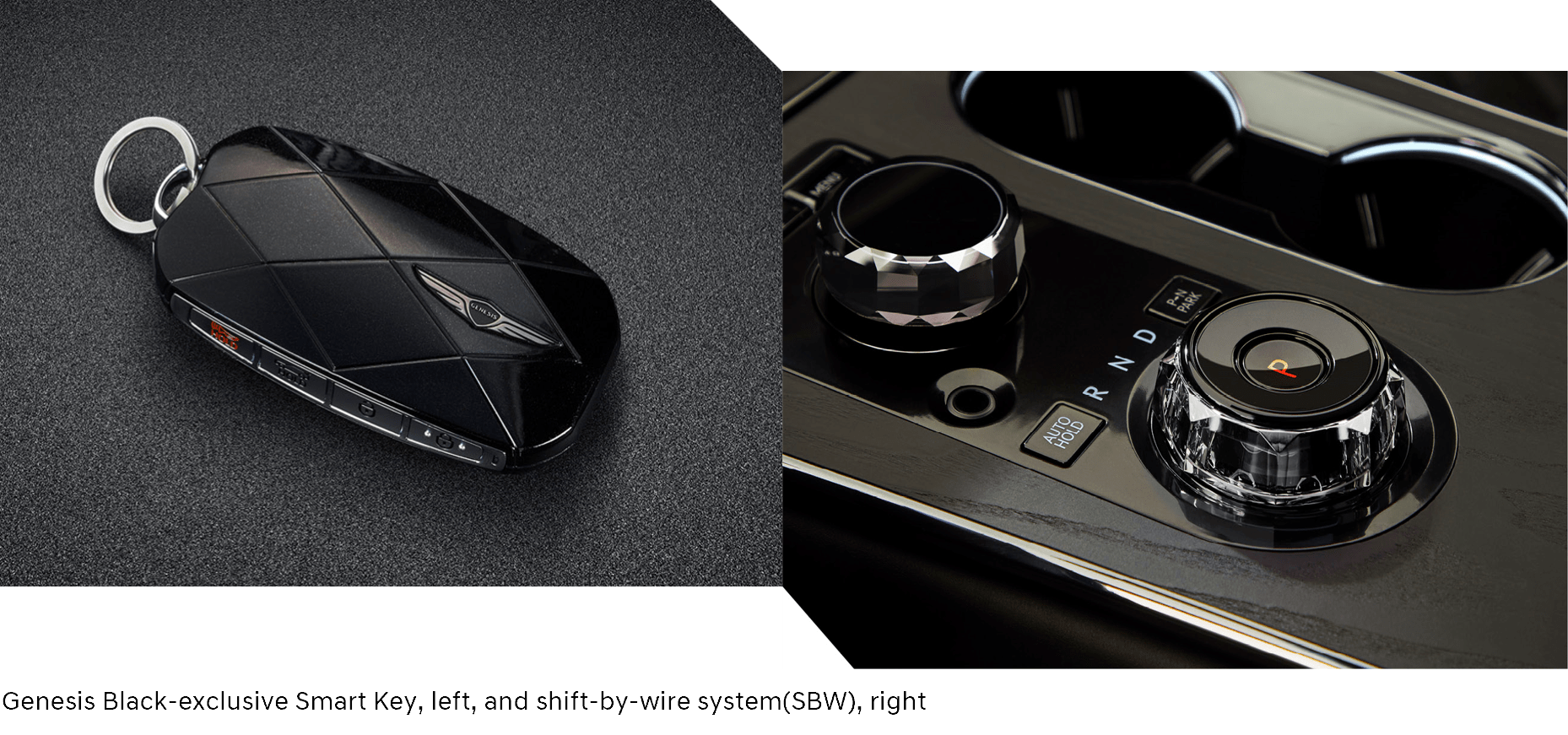 GENESIS GV80 BLACK, GV80 COUPE BLACK: THE PUREST BLACK