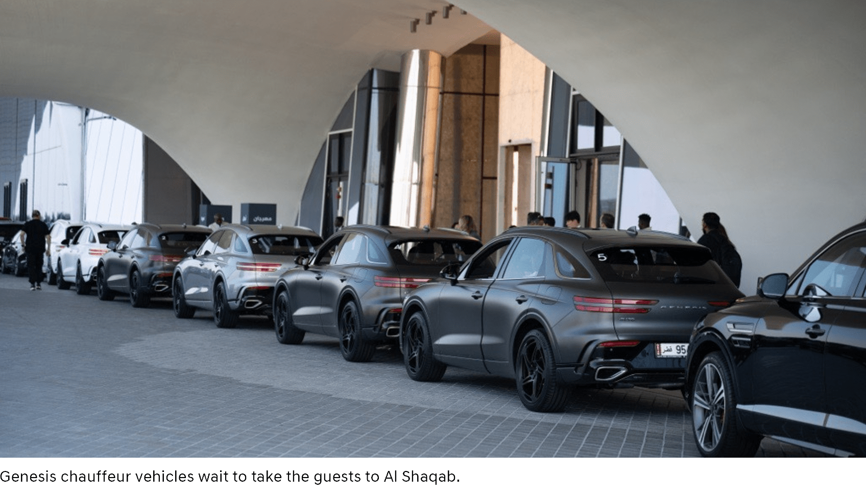 REDESIGNED GENESIS GV70 CAPTIVATES THE MIDDLE EAST WITH DEBUT AT AL SHAQAB