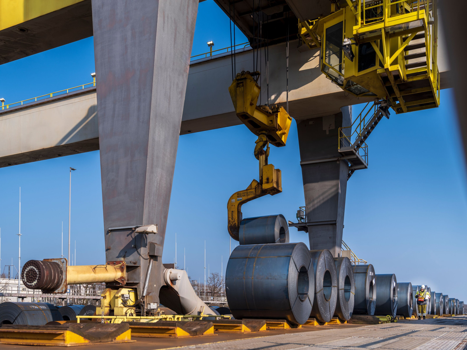 More than 80% steel transport by train CO2-free