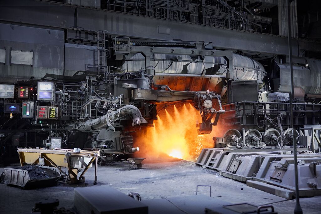 Staal recyclen bij Hoogoven 7