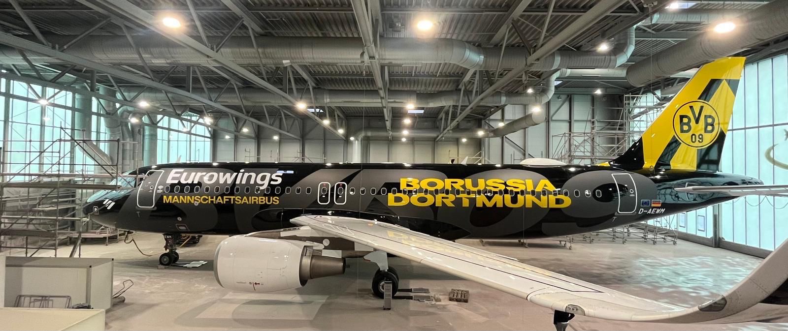 Eurowings schickt neuen Mannschaftsairbus auf Strecke