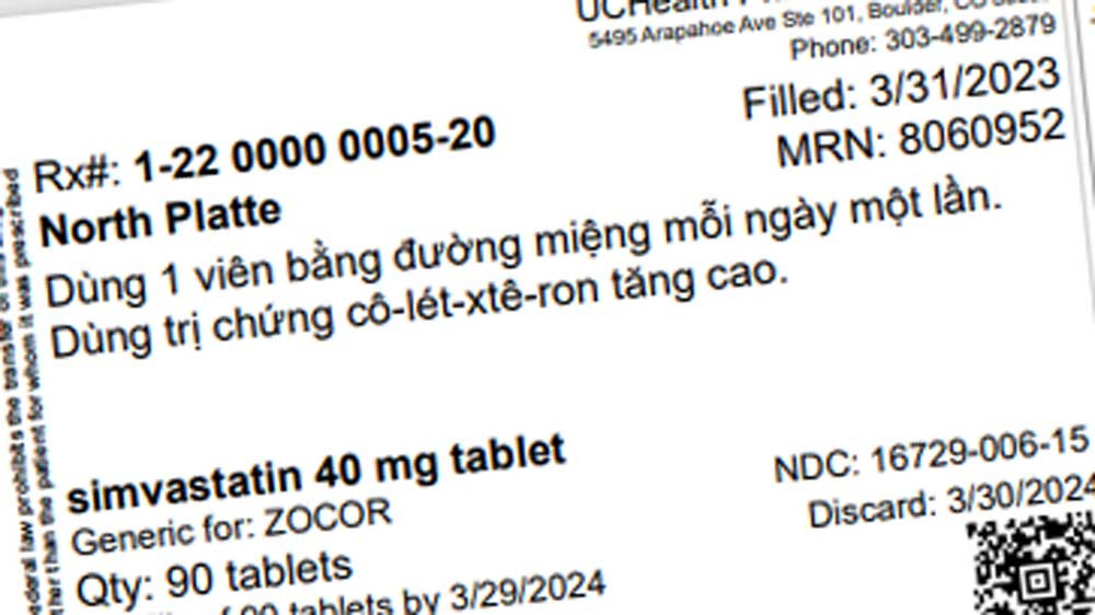 UCHealth launches program to translate prescription medication labels ...