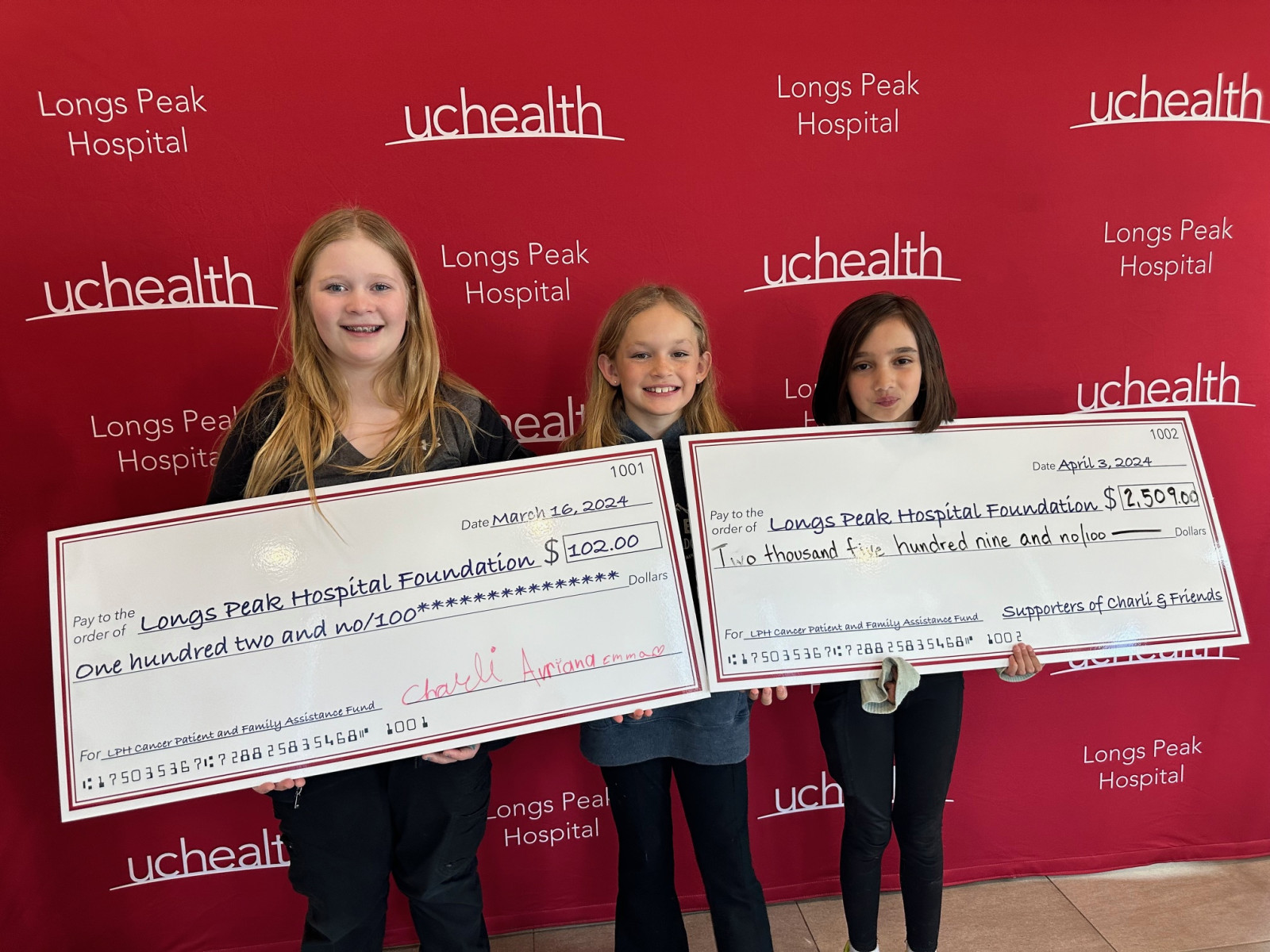 Sweet trio sparks wave of giving for cancer patients