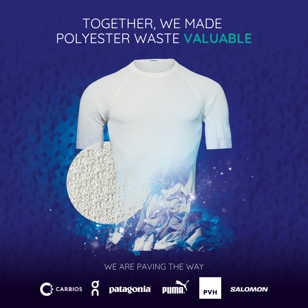 World’s first 100% “fiber-to-fiber” biorecycled clothing