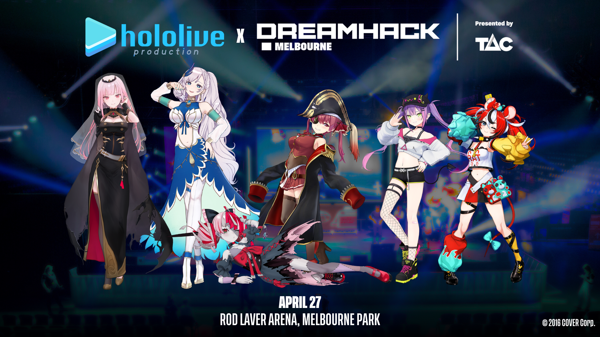 hololive Production to Bring First-Ever Australian Concert to DreamHack Melbourne