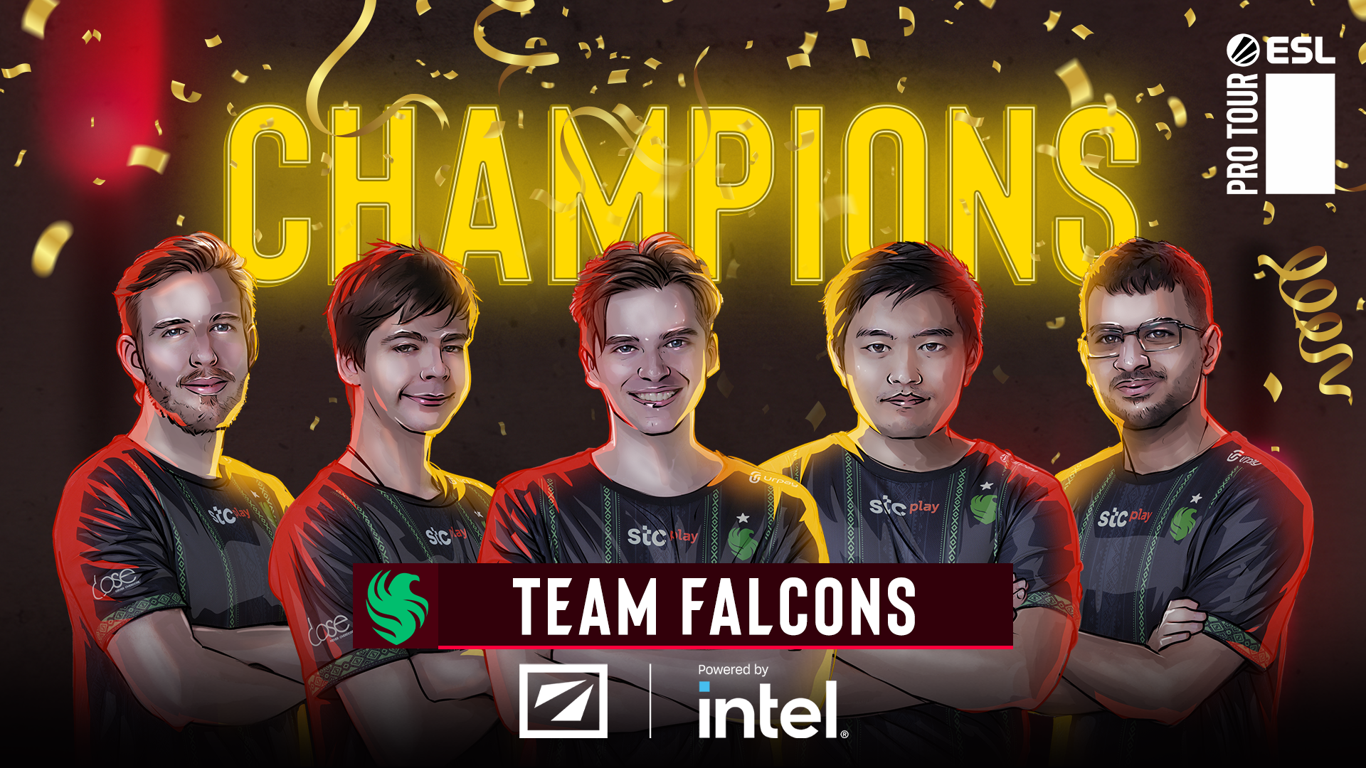 Team Falcons crowned Champions at DreamLeague Season 23 powered by Intel®