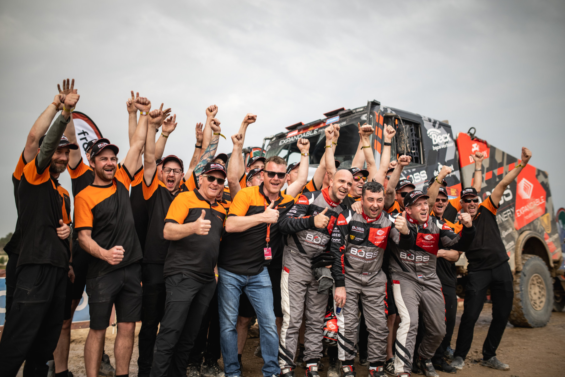 Goodyear-supported De Rooy team wins Dakar using TPMS technology