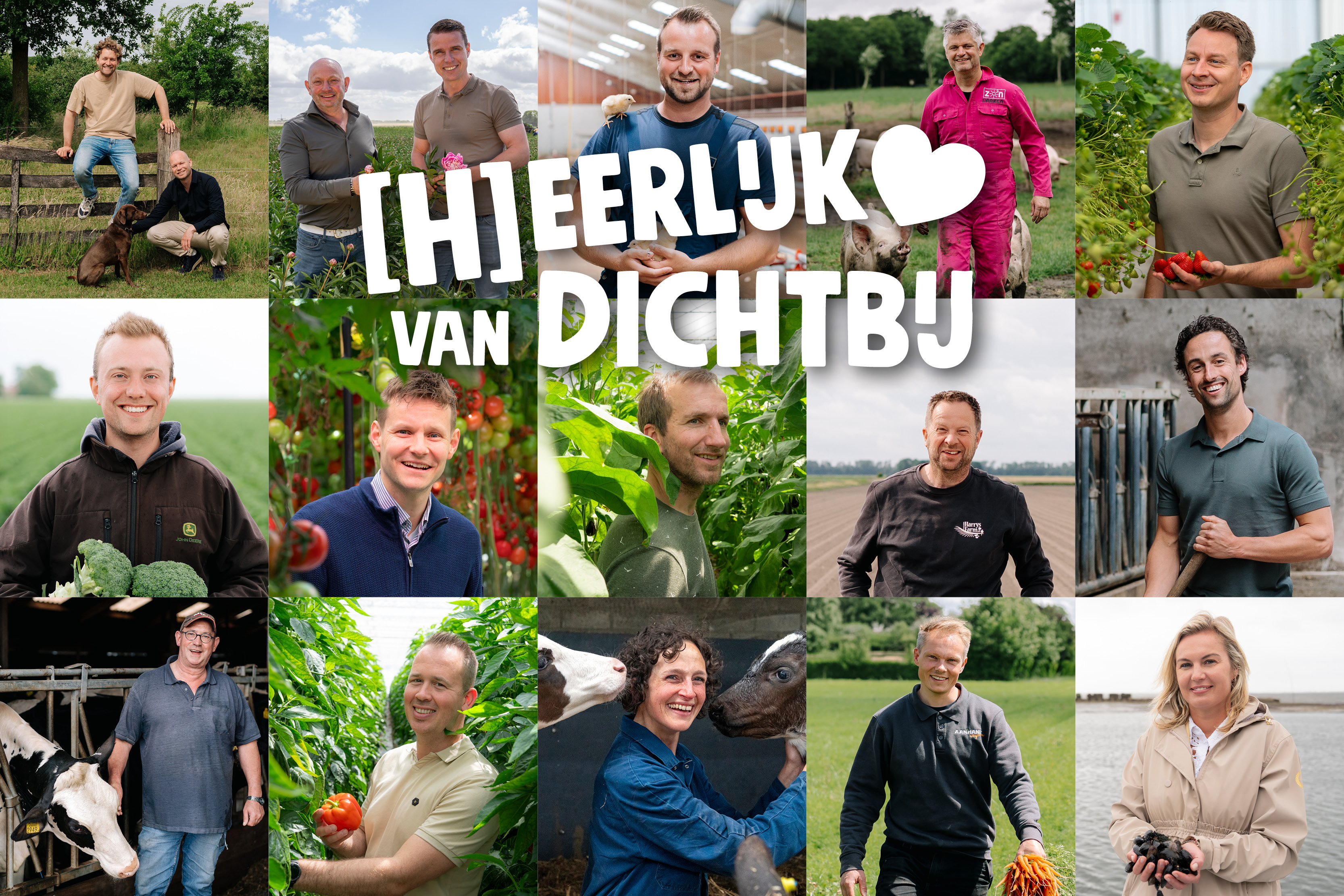 Van boer tot bord: Jumbo lanceert '(H)eerlijk van Dichtbij' vol lokale verhalen