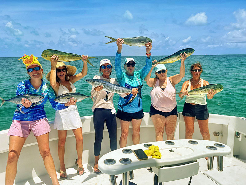 Lady Anglers Hook 110 Offshore Fish at the Ladies Let’s Go Fishing ...