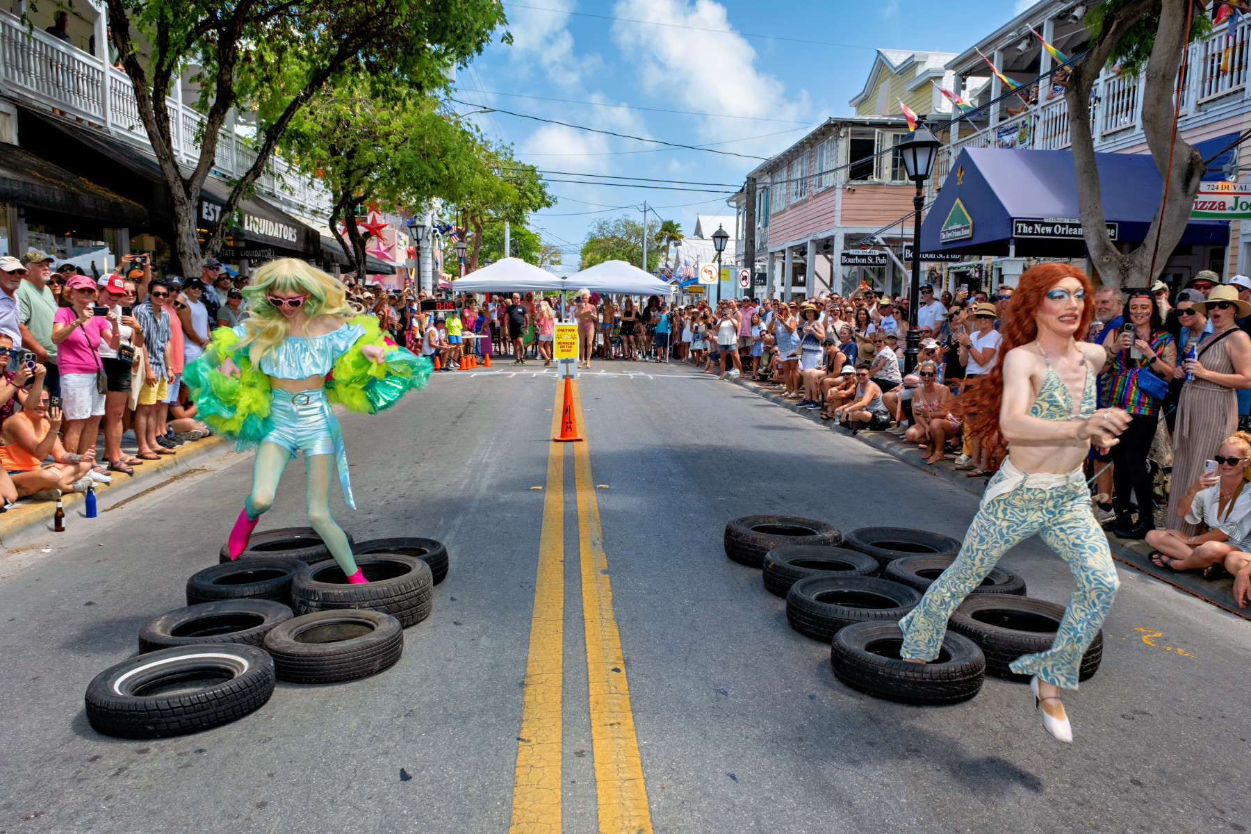 High Heel Hilarity Takes Center Stage at Key West Drag Race