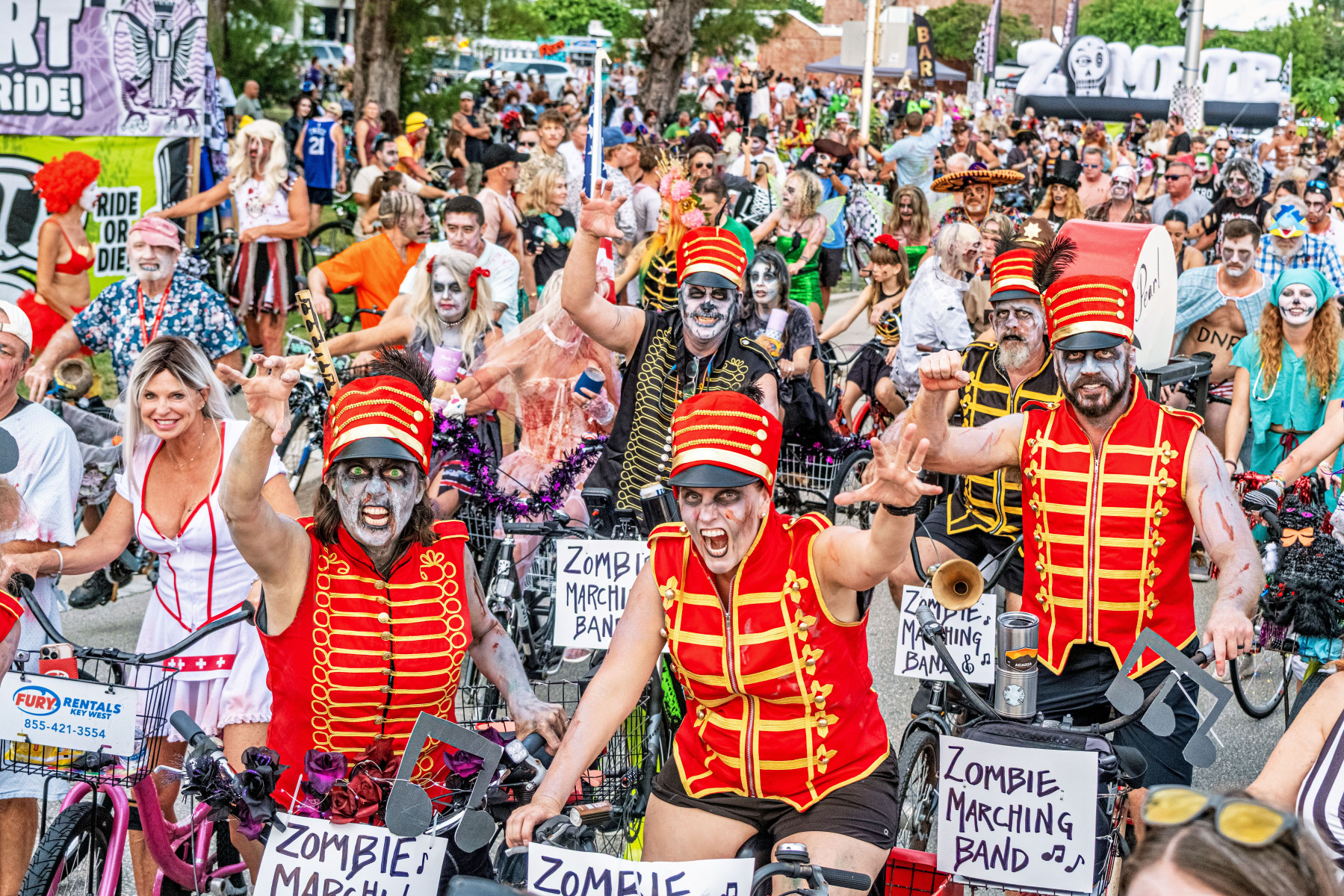 Key West’s Zombie Bike Ride Brings Wild, Wicked and Whimsical to Life