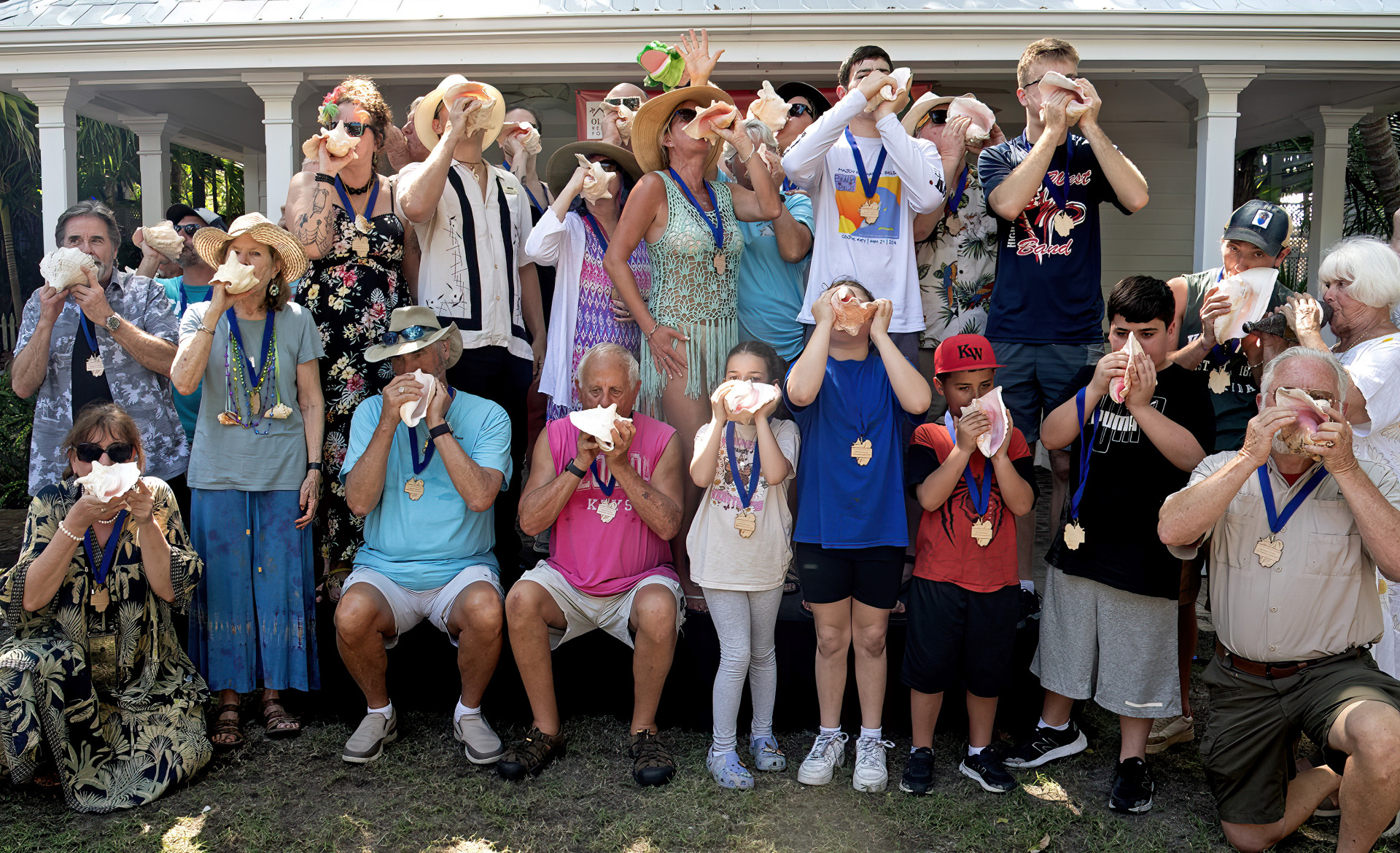 Conch Shell Blowing Contest Tests ‘Pucker Power’ in Key West