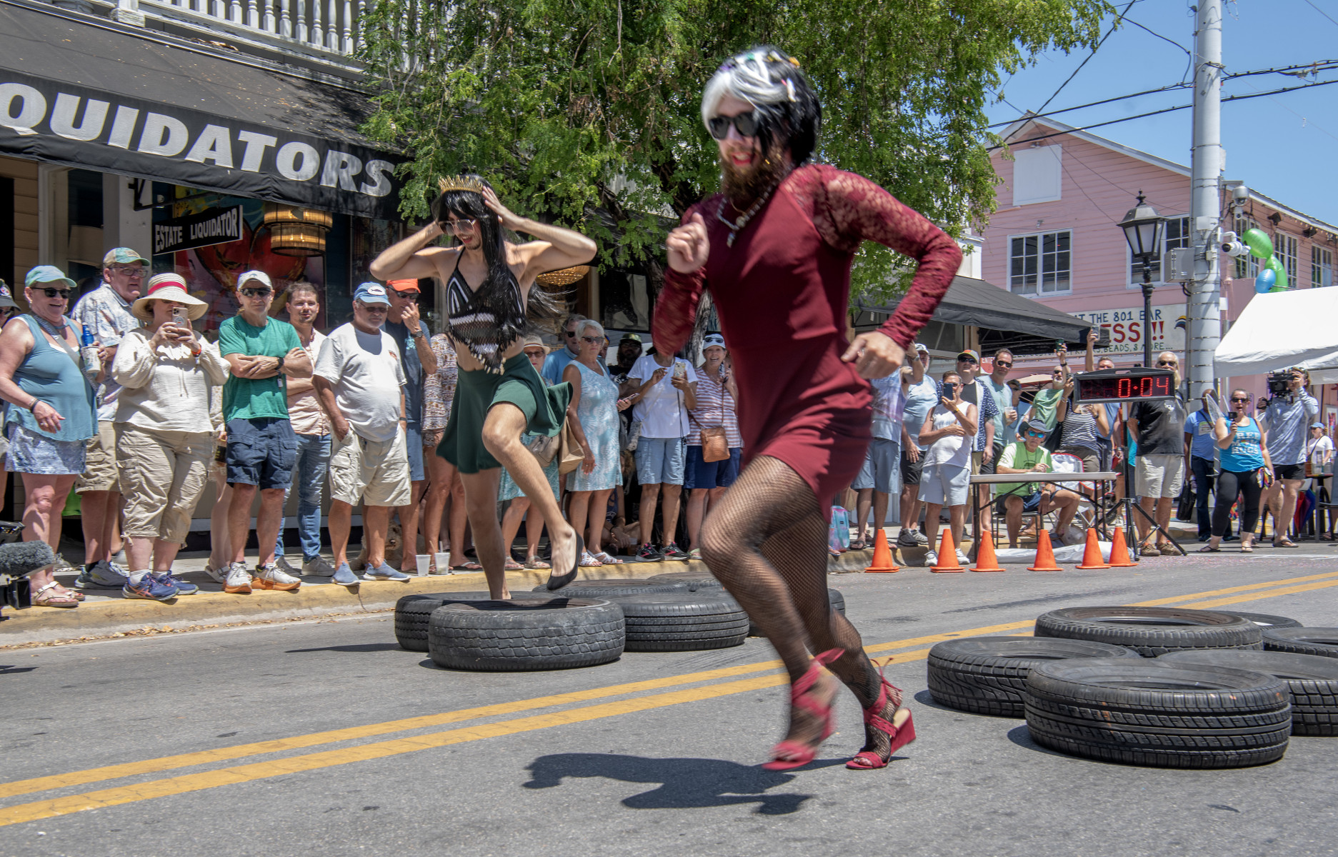 High-Heeled Female Impersonators Stage Key West ‘Drag Race’