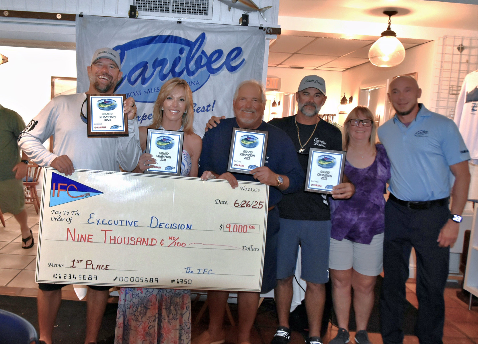 Team Executive Decision wins $9,000 at IFC Captain’s Cup Tournament in ...