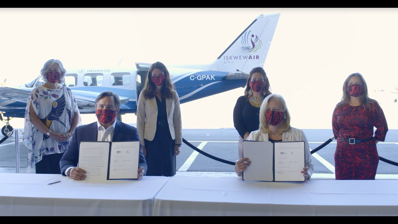 ITAC and YVR celebrate a new partnership