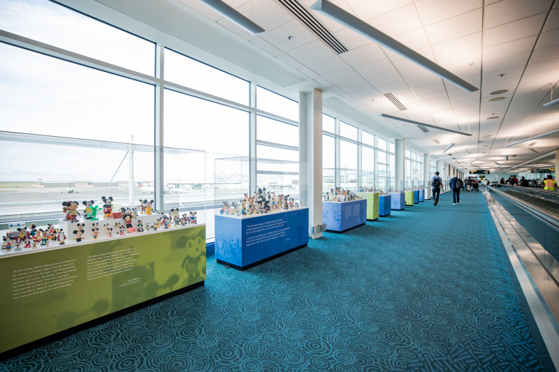 Art feature: Disney figurines at YVR