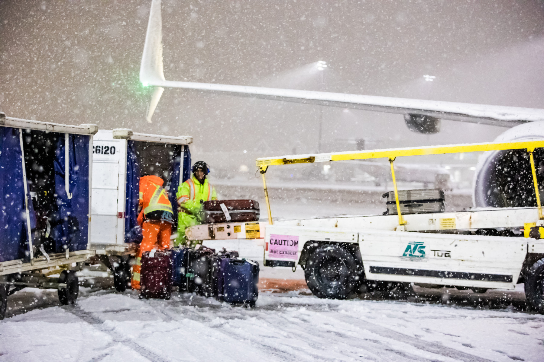 Winter at YVR