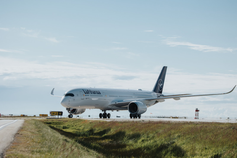 First-ever Lufthansa Allegris aircraft arrives at YVR